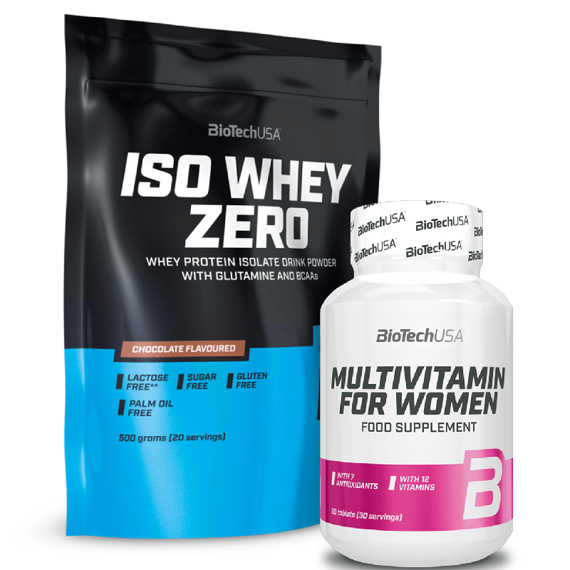 Biotech USA Iso Whey Zero + Multivitamin For Women | hugeia.gr