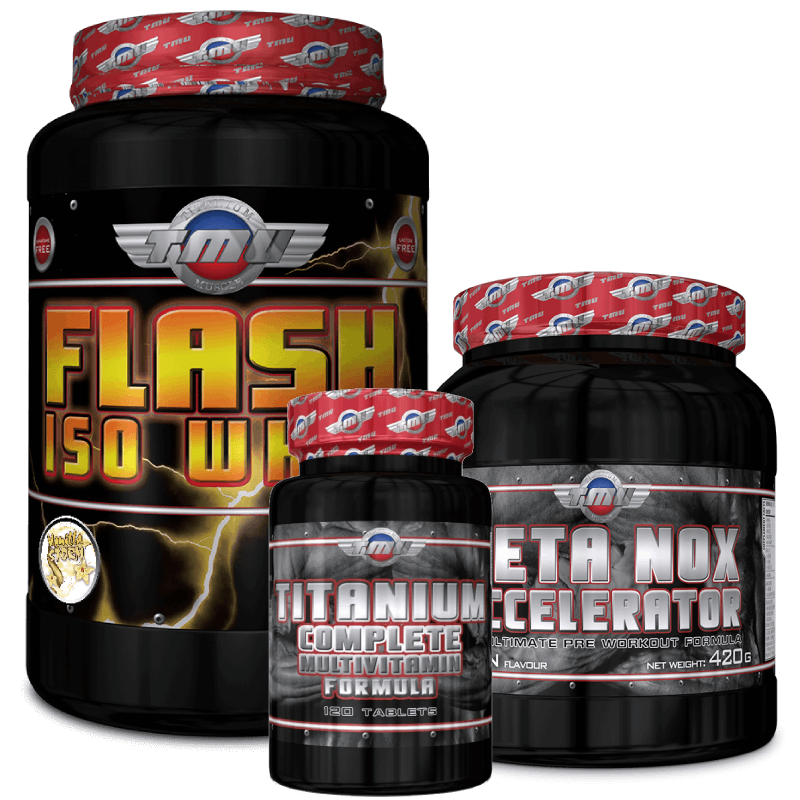 TMU Flash Iso Whey + Beta Nox + Multivitamin | hugeia.gr